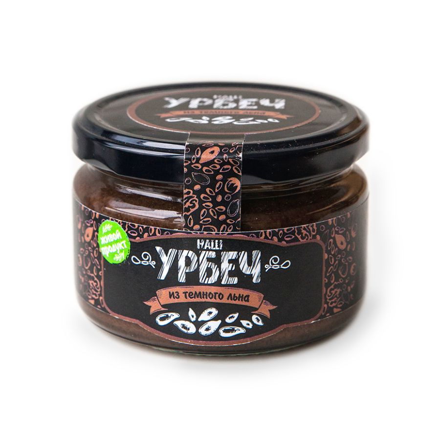 Урбеч льняной – купить пасту из темного, черного и белого льна с доставкой